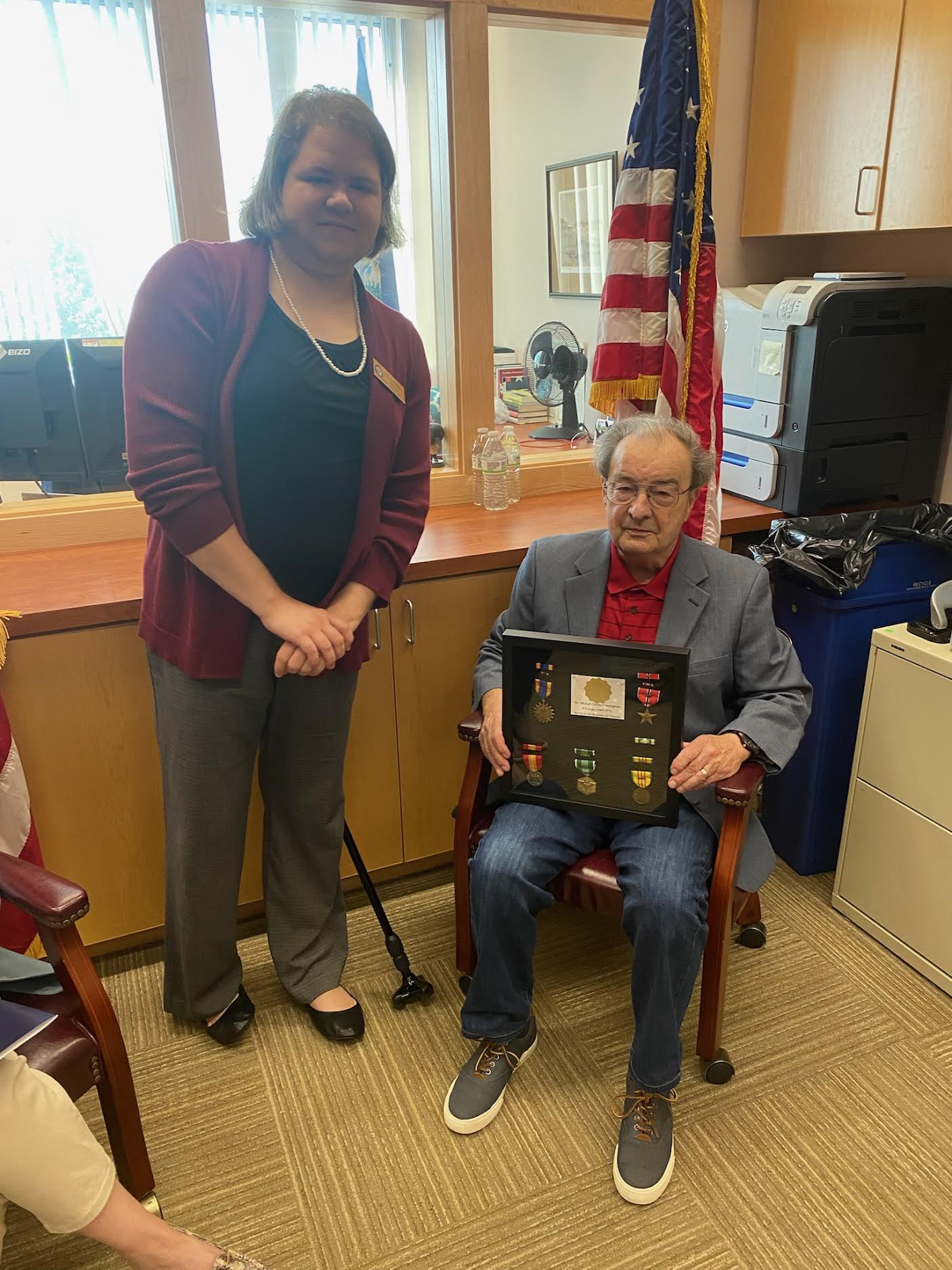 King’s Office Presents South Bristol Veteran Unreceived Medals for ...